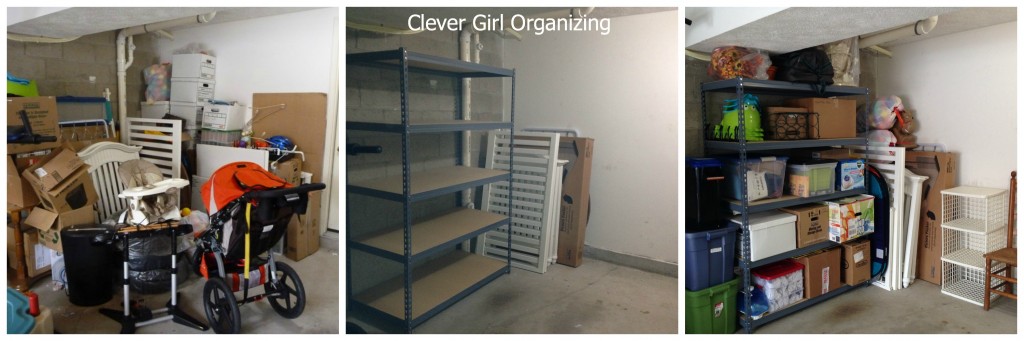 Before and After: Major Garage Clean-out! - Clever Girl Organizing