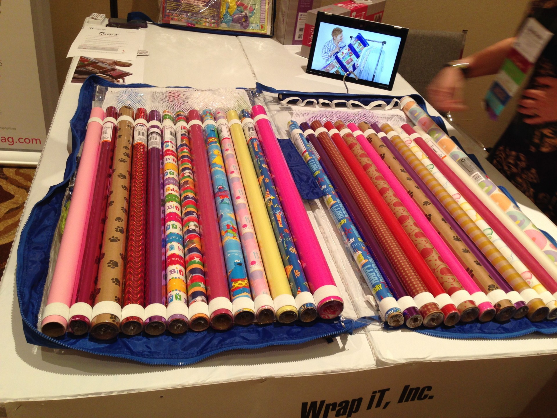 Cool Products From My Conference Week Wrap IT Gift Wrap Organizer