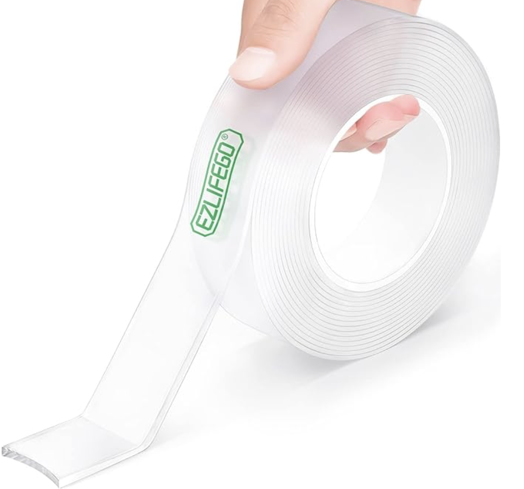 Double Sided Heavy Duty Nano Adhesive Tape - Clever Girl Organizing