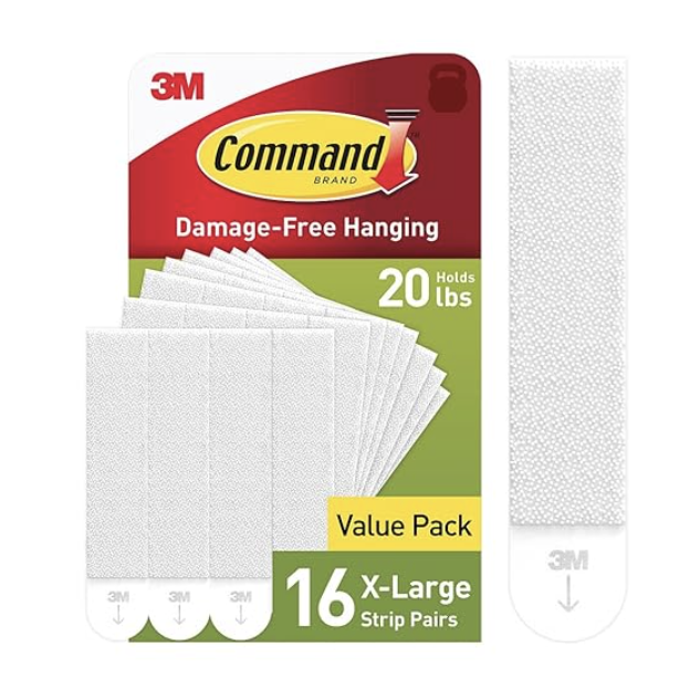 Command 20 lb XL Heavyweight Picture Hanging Strips - Clever Girl ...